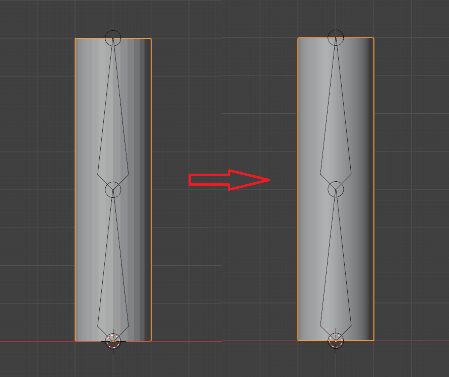 【Blender】Tension Map - 機械学習基礎理論独習