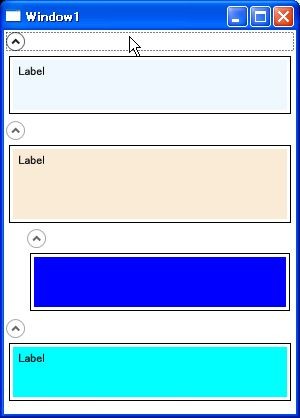 WPF - Expanderとレイアウト - omoisan-blog