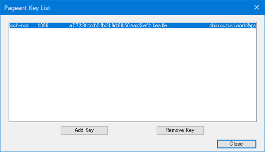 git - ssh覚書 - omoisan-blog