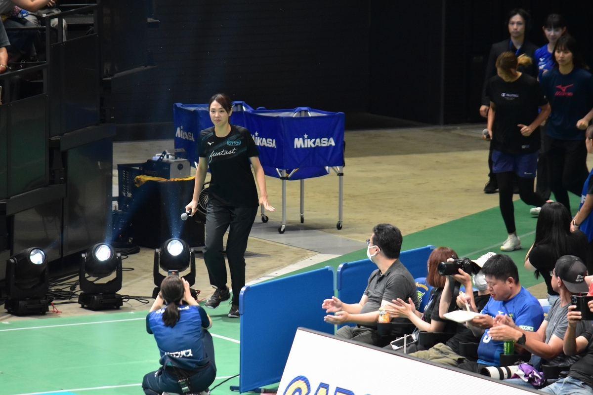 バレーボールフェス（久光スプリングス） - onの日記。