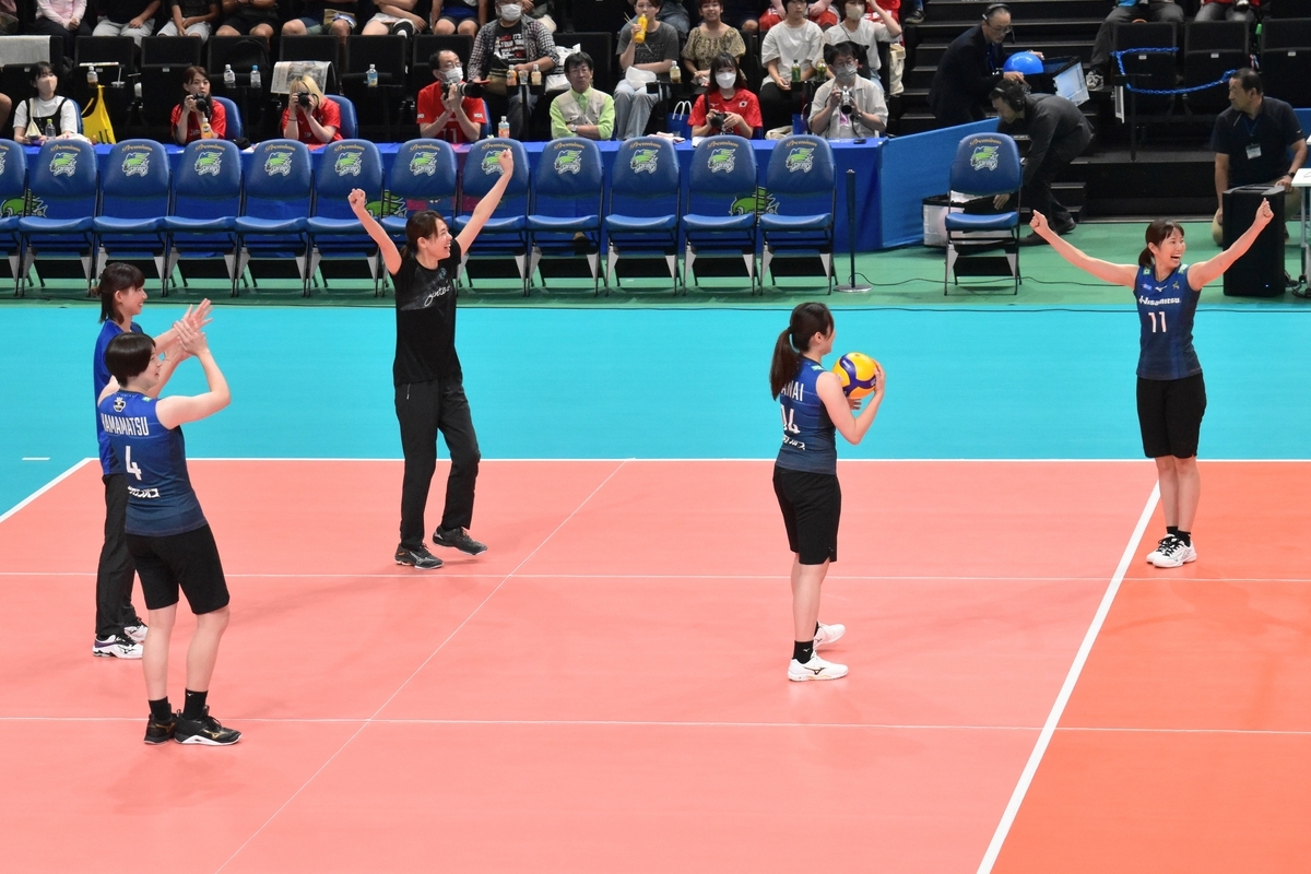 バレーボールフェス（久光スプリングス） - onの日記。