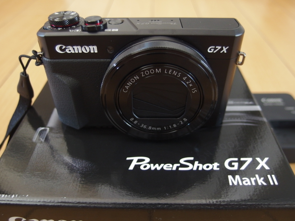 1型コンデジ！散々迷ってCanon PowerShot G7 X MarkⅡを購入 - 刻む1センテンス