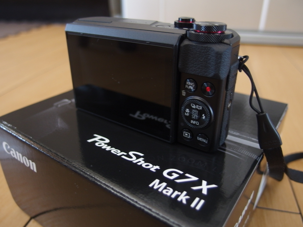 1型コンデジ！散々迷ってCanon PowerShot G7 X MarkⅡを購入 - 刻む1センテンス