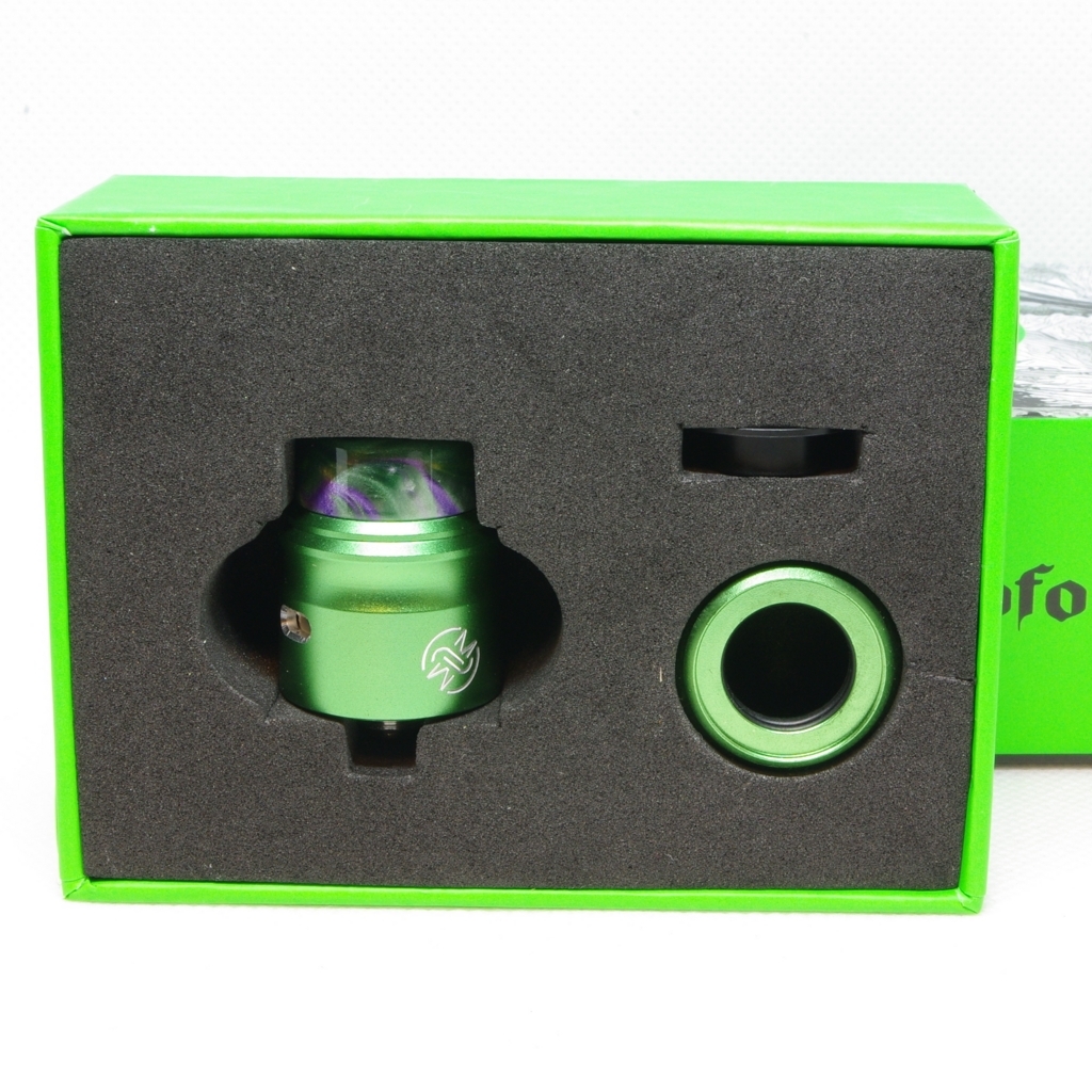 Wotofo NUDGE RDA 22mm / フォトレビュー - べいぱーの暇つぶし