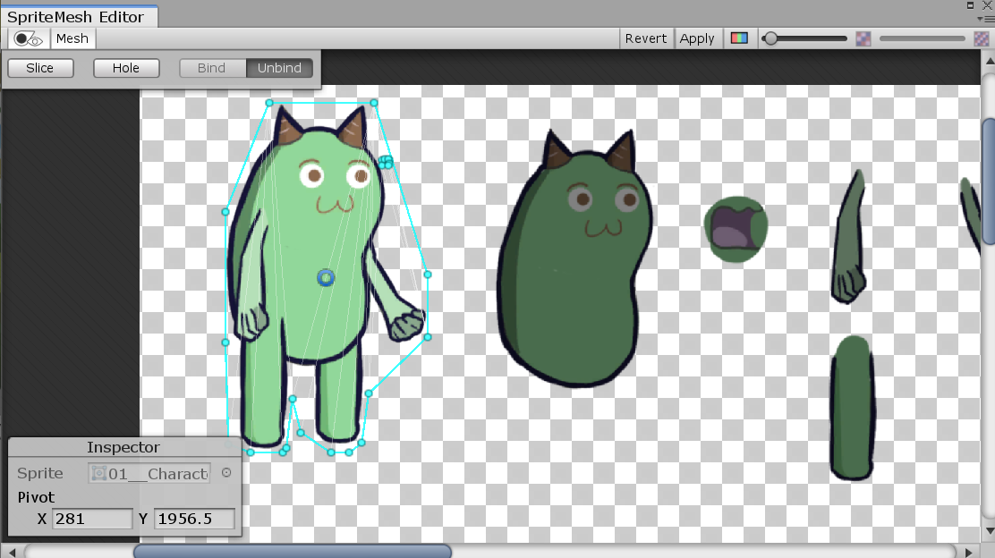 アクションゲーム開発日誌① ～ 2Dアニメーション製作ツール『Anima2D』の紹介～【Unity技術】 - 記憶穴.NET