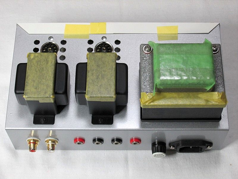 PCL83シングルアンプ・組み立て開始 - おんにょの真空管オーディオ