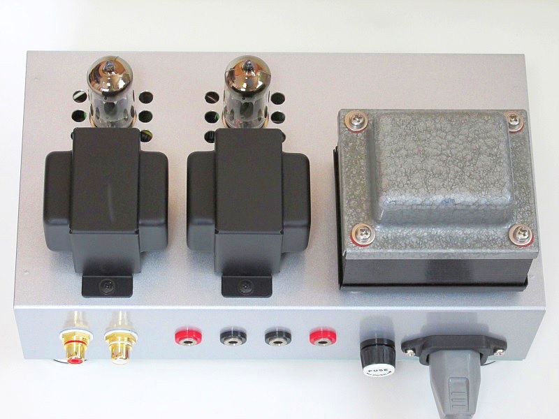 PCL83シングルアンプ・完成 - おんにょの真空管オーディオ