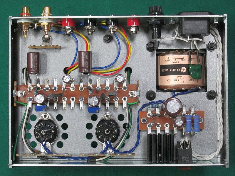新PCL83シングルアンプ・組立 - おんにょの真空管オーディオ