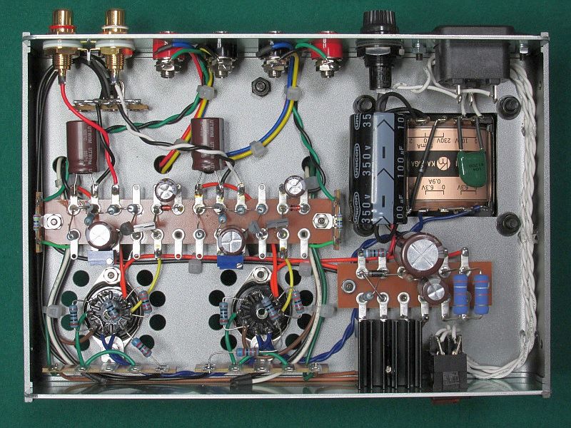 新PCL83シングルアンプ・組立 - おんにょの真空管オーディオ