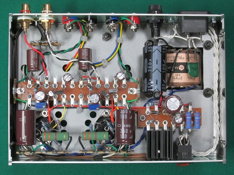 新PCL83シングルアンプ・組立 - おんにょの真空管オーディオ