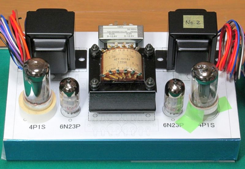 4P1Sシングルアンプ・レイアウト検討その2 - おんにょの真空管オーディオ