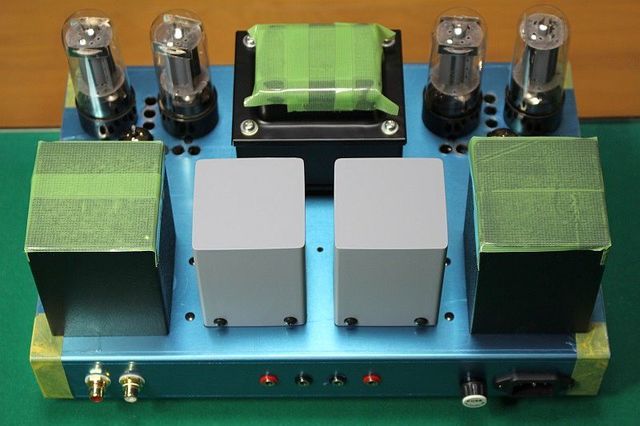 6P3S CSPPアンプ・仮組み - おんにょの真空管オーディオ