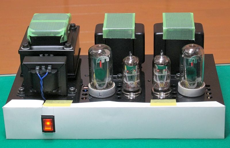 4P1Sシングルアンプ・本番機配線スタート - おんにょの真空管オーディオ