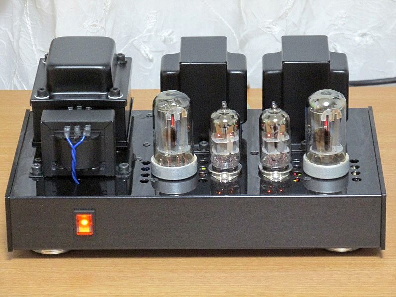 4P1Sシングルアンプ・本番機の特性測定 - おんにょの真空管オーディオ