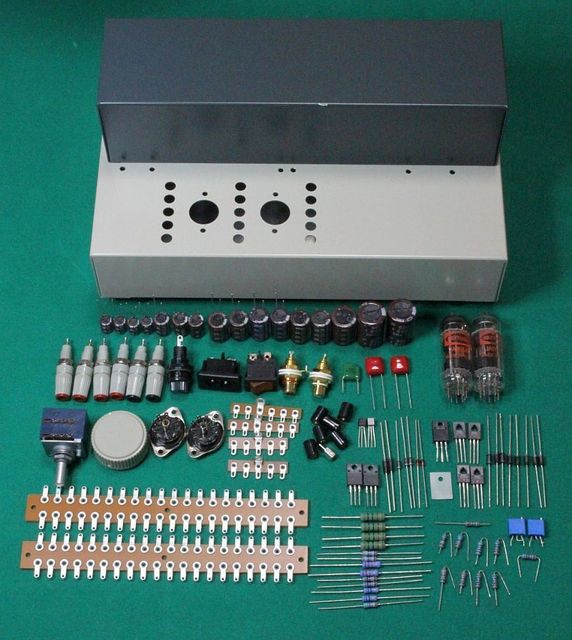 5A6シングルアンプ・パーツが揃った - おんにょの真空管オーディオ