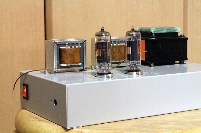 5A6シングルアンプ・配線とCR取り付け - おんにょの真空管オーディオ