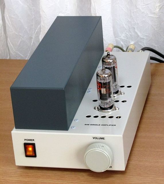 5A6シングルアンプ・雑感 - おんにょの真空管オーディオ