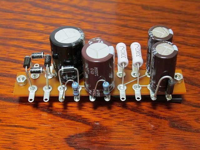 6DE7シングルアンプ・平ラグ作成 - おんにょの真空管オーディオ
