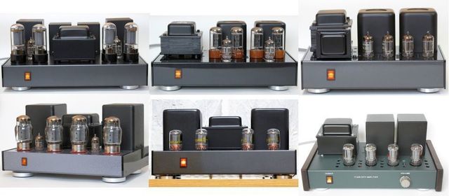 CSPPアンプの製作例(6台) - おんにょの真空管オーディオ