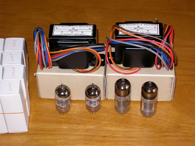 6N6P直結パラシングルアンプ - おんにょの真空管オーディオ