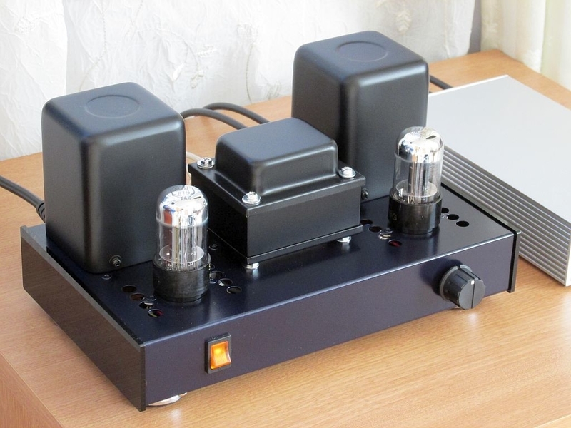 6SN7全段差動アンプ・仕上げ - おんにょの真空管オーディオ