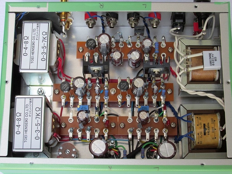 3A5パラシングルアンプ・完成 - おんにょの真空管オーディオ
