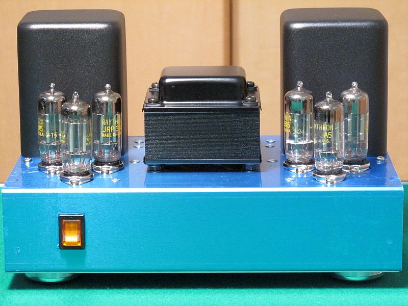 3A5トリプルプッシュプルアンプ・仮組立 - おんにょの真空管オーディオ