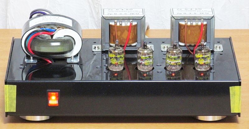 6HA5パラシングルアンプ・本番機の特性測定 - おんにょの真空管オーディオ