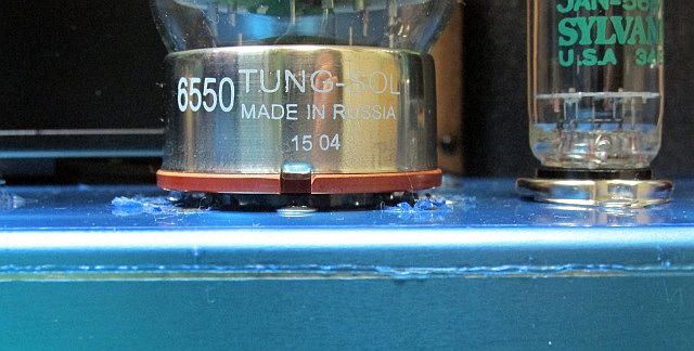 6550 CSPPアンプ・仮組立 - おんにょの真空管オーディオ