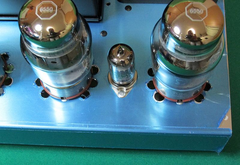 6550 CSPPアンプ・仮組立 - おんにょの真空管オーディオ