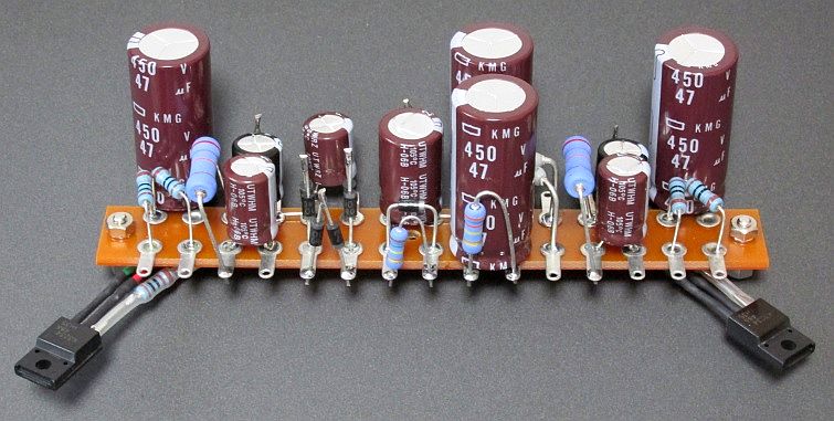 6550 CSPPアンプ・基板単体での動作チェック - おんにょの真空管オーディオ