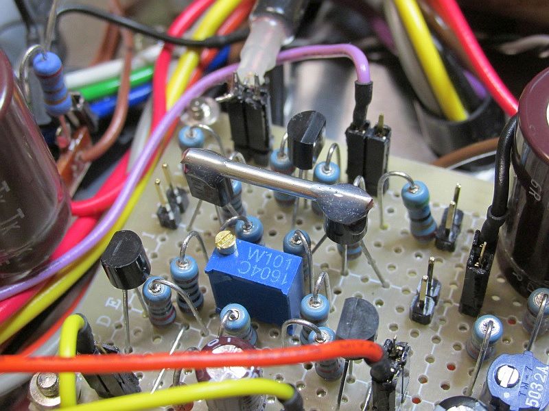 6550 CSPPアンプ・初段FETを熱結合 - おんにょの真空管オーディオ