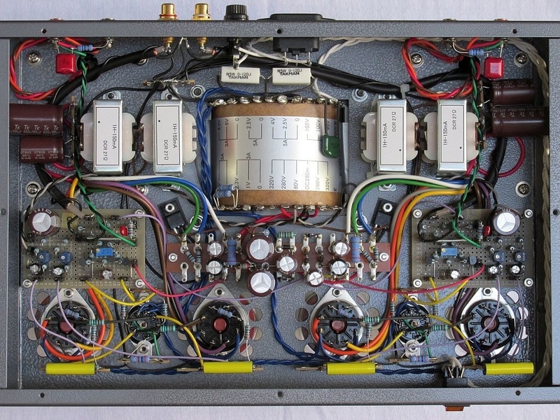 6550 CSPPアンプ・完成 - おんにょの真空管オーディオ