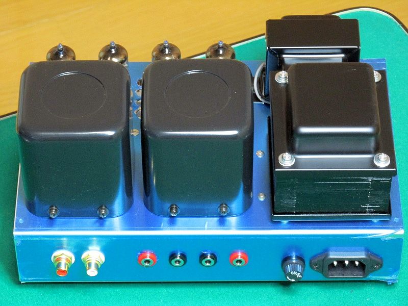 PCL83 CSPPアンプ・仮組み - おんにょの真空管オーディオ