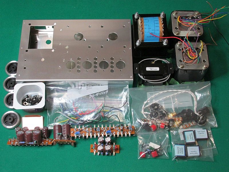 PCL83 CSPPアンプ・解体〜塗装 - おんにょの真空管オーディオ