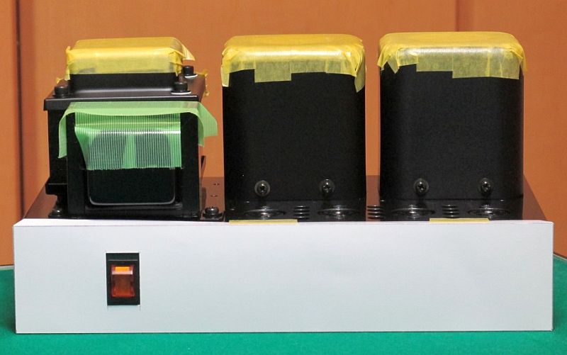 PCL83 CSPPアンプ・本番機の組み立て - おんにょの真空管オーディオ