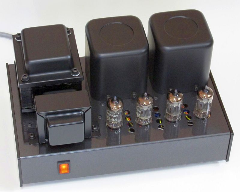 PCL83 CSPPアンプ・完成 - おんにょの真空管オーディオ