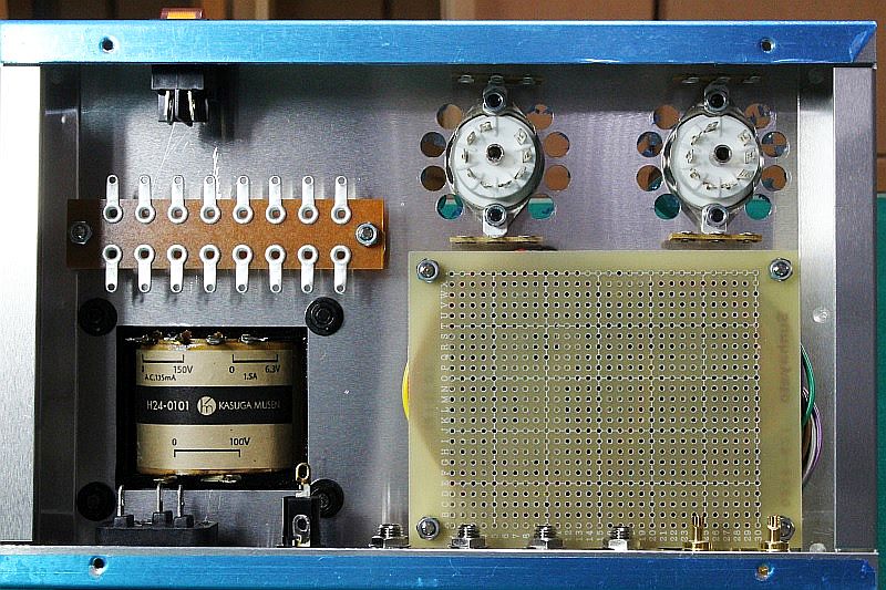 6N6Pプッシュプルアンプ・仮組み - おんにょの真空管オーディオ