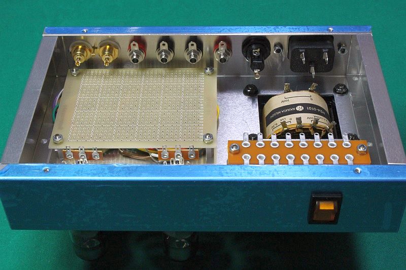 6N6Pプッシュプルアンプ・仮組み - おんにょの真空管オーディオ