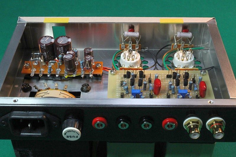 6N6Pプッシュプルアンプ・組立開始 - おんにょの真空管オーディオ