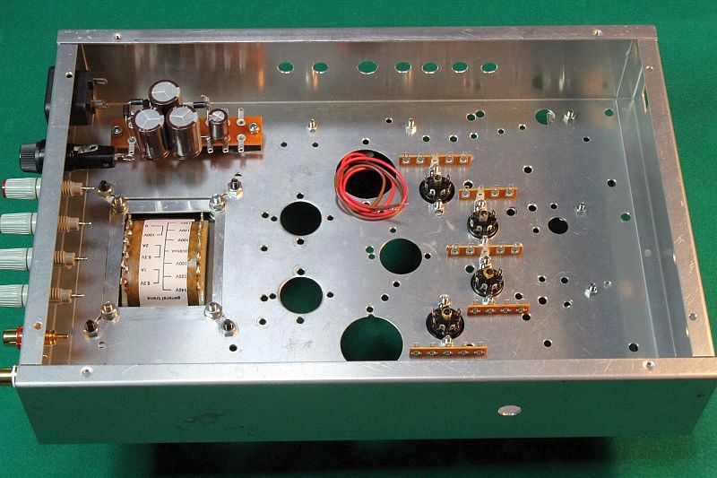 6AR5シングルアンプ・試作機の製作 - おんにょの真空管オーディオ