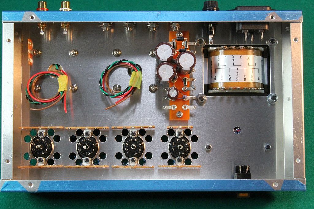 6AR5シングルアンプ・シャーシ加工～仮組み - おんにょの真空管オーディオ