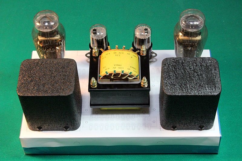 VT-25シングルアンプ・レイアウト検討その2 - おんにょの真空管オーディオ