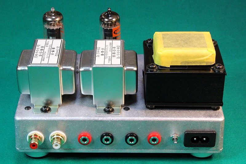 5A6シングルアンプ・仮組み - おんにょの真空管オーディオ