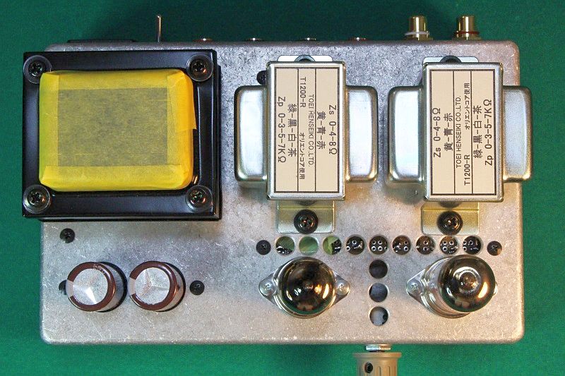 5A6シングルアンプ・仮組み - おんにょの真空管オーディオ