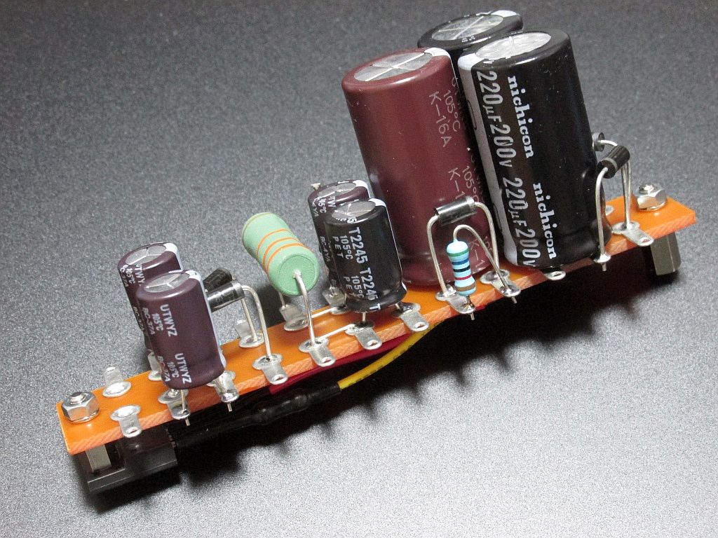 6P3S CSPPアンプ・平ラグ作成 - おんにょの真空管オーディオ