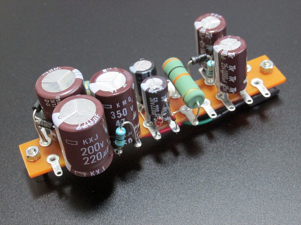 6P3S-E CSPPアンプ・平ラグ作成 - おんにょの真空管オーディオ