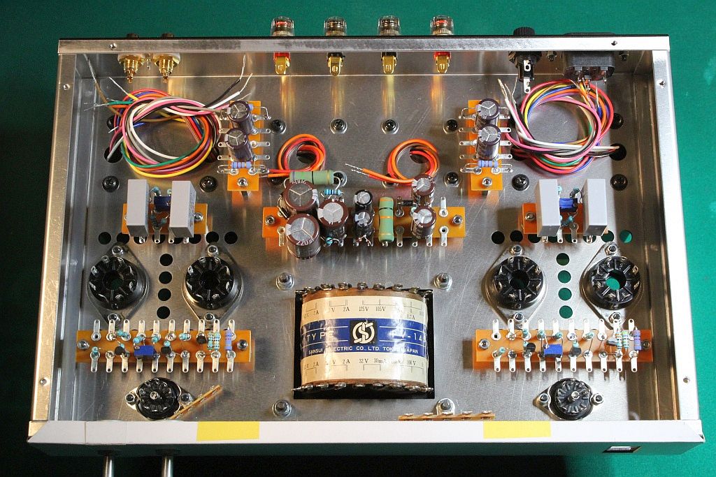 6P3S-E CSPPアンプ・組み立て開始 - おんにょの真空管オーディオ