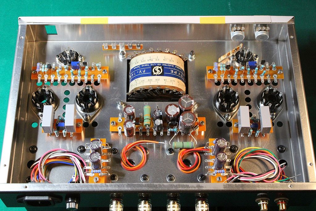 6P3S-E CSPPアンプ・組み立て開始 - おんにょの真空管オーディオ