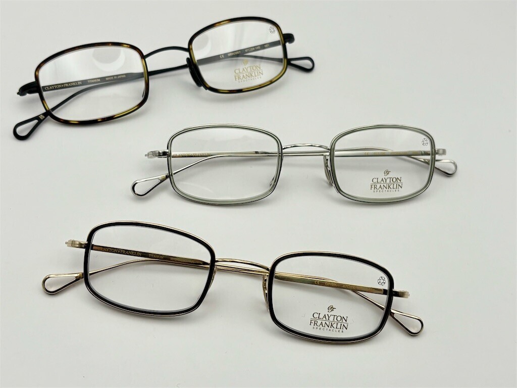 知的な顔を作ってくれる、CLAYTON FRANKLINのCF-661 - oogley raconter , rosita , stella ...